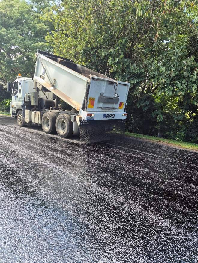 Road resealing works to deliver safer roads | Tweed Shire Council